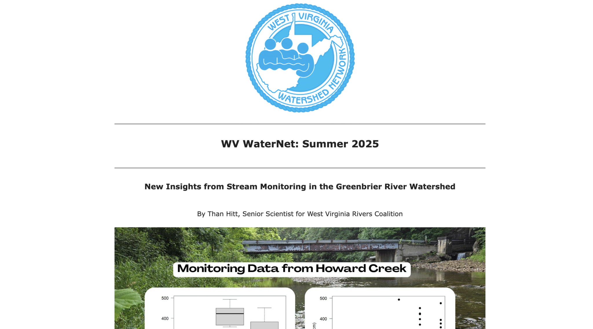 Watershed Organization Resources – WV Rivers